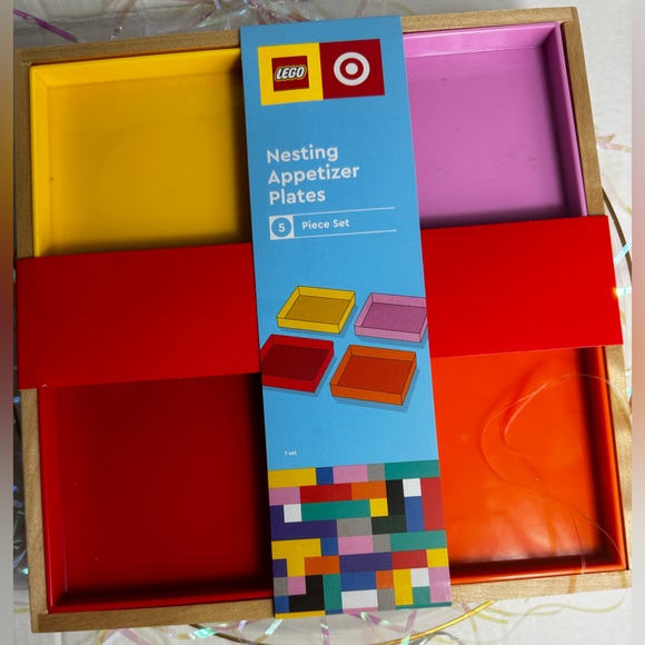 Lego | Toys | Lego Nesting Appetizer Plates Lego Tray | Poshmark